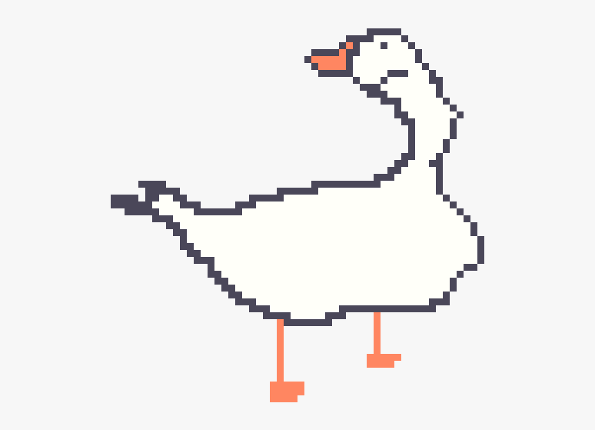 Goose Pixel Art, HD Png Download , Transparent Png Image - PNGitem
