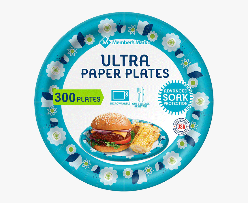 Paper Plates 300ct, HD Png Download , Transparent Png Image - PNGitem