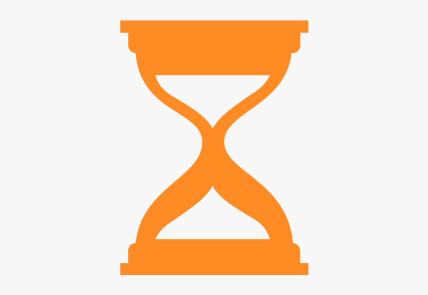 Hour Glass Orange Icon, HD Png Download , Transparent Png Image - PNGitem