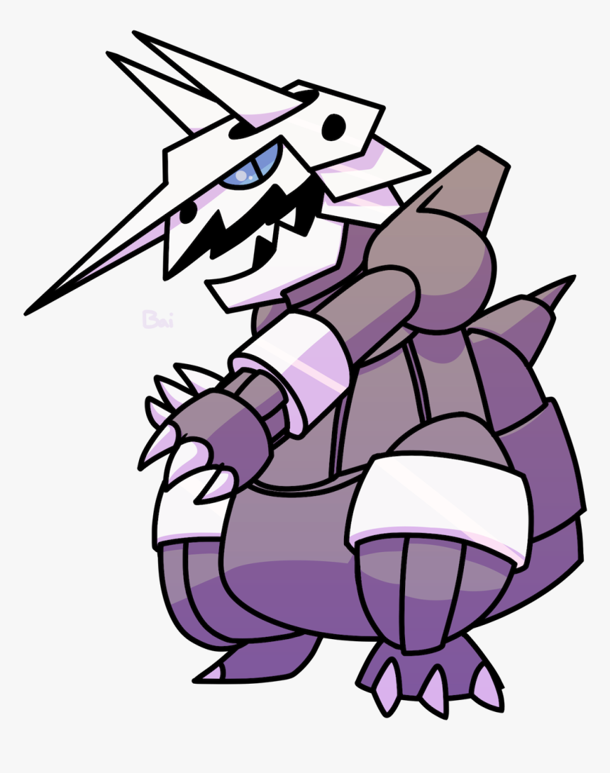 Aggron - Cartoon, HD Png Download , Transparent Png Image - PNGitem