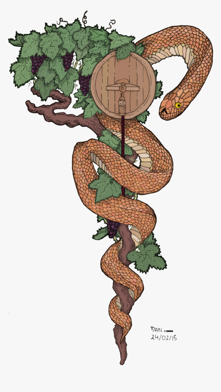 Rod Of Asclepius Red