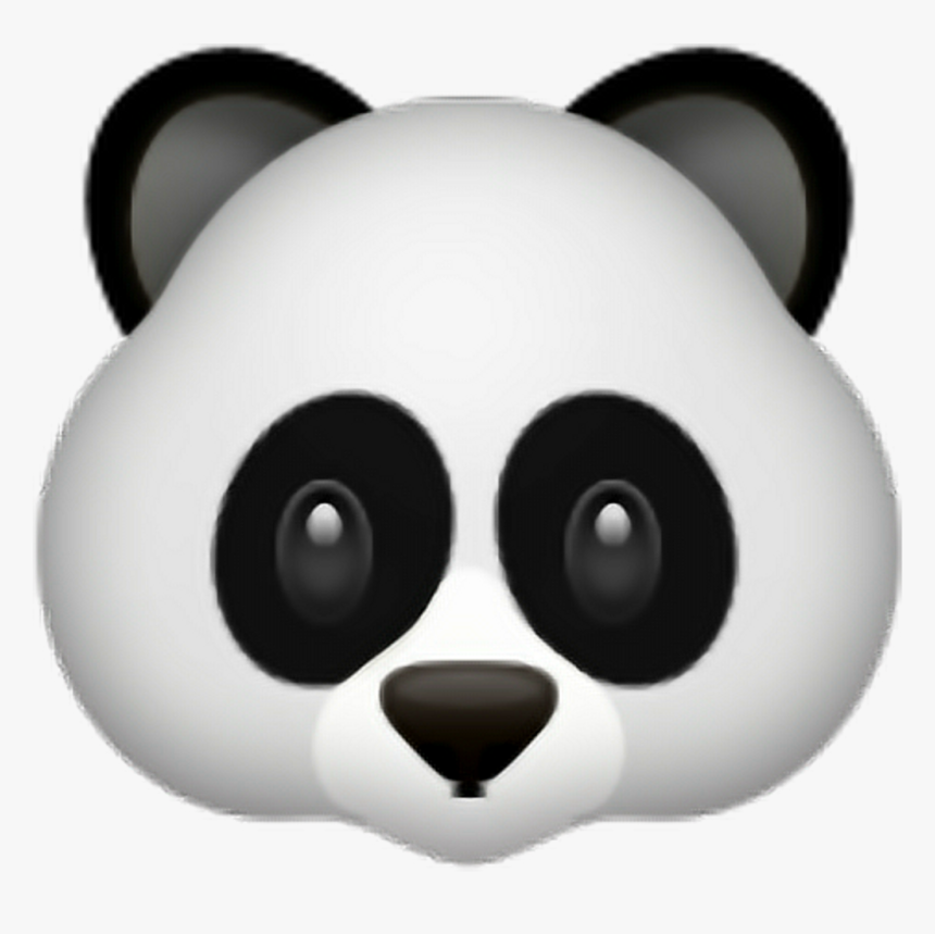 Apple Emoji Panda , Png Download - Panda Emoji Transparent Background ...
