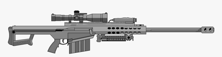 M82 Barret 50 Cal, HD Png Download , Transparent Png Image - PNGitem