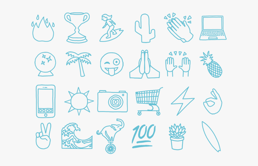 Emoji-icons, HD Png Download , Transparent Png Image - PNGitem