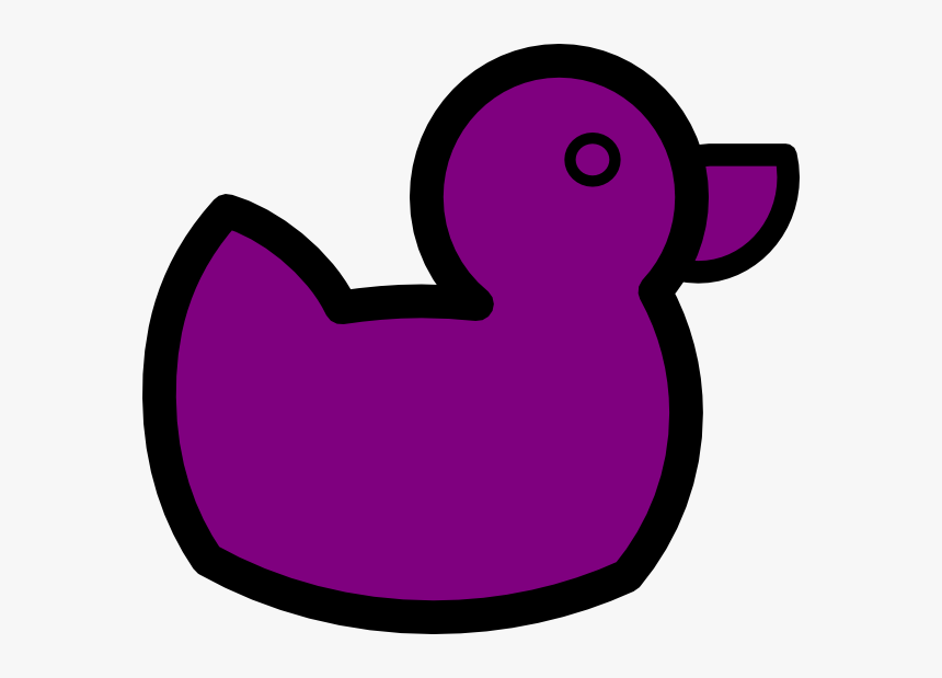 Purple Duck Clipart, HD Png Download , Transparent Png Image - PNGitem