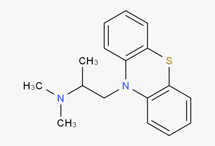 Promethazine Molecular Structure Cas 60 87 7) - 10 -( 4 Bromophenyl ...