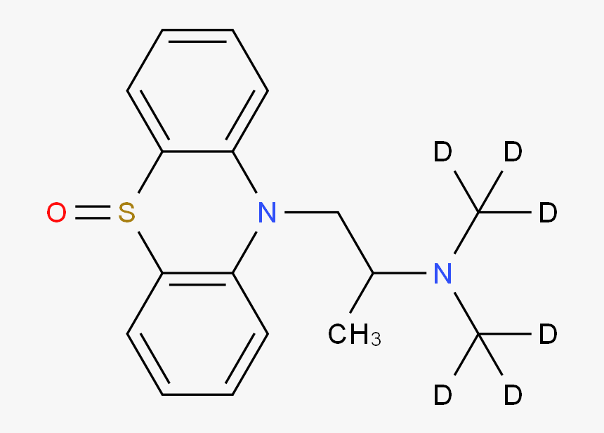 Promethazine Sulfoxide-d6 Molecular Structure Cas ) - Duloxetine Hcl ...