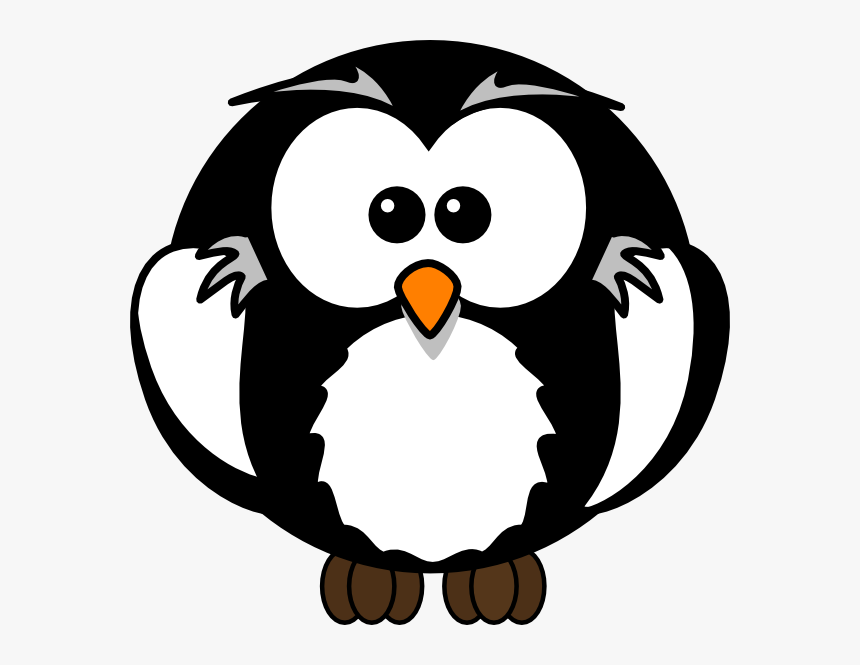 Black Owl Clipart Clip Art Freeuse Library Black Owl - Owl Bird Cartoon ...
