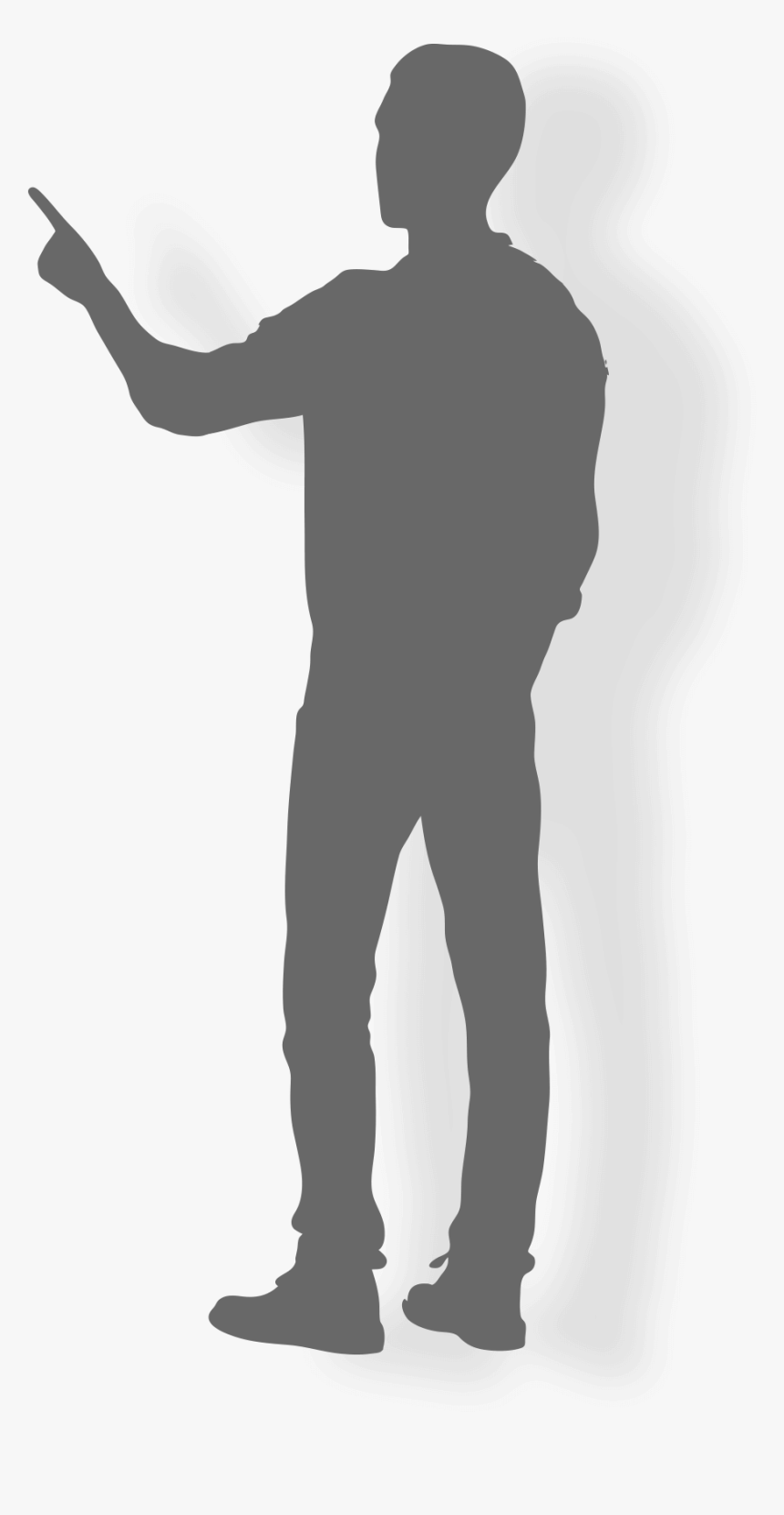 Human Touch Silhouette Png, Transparent Png , Transparent Png Image ...