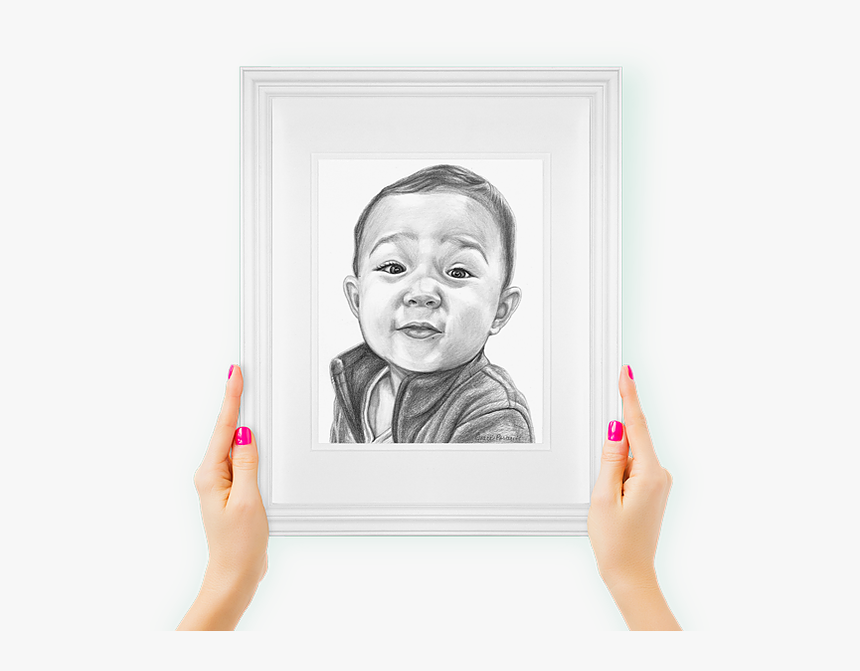 Transparent Hand Drawing Png - Picture Frame, Png Download ...