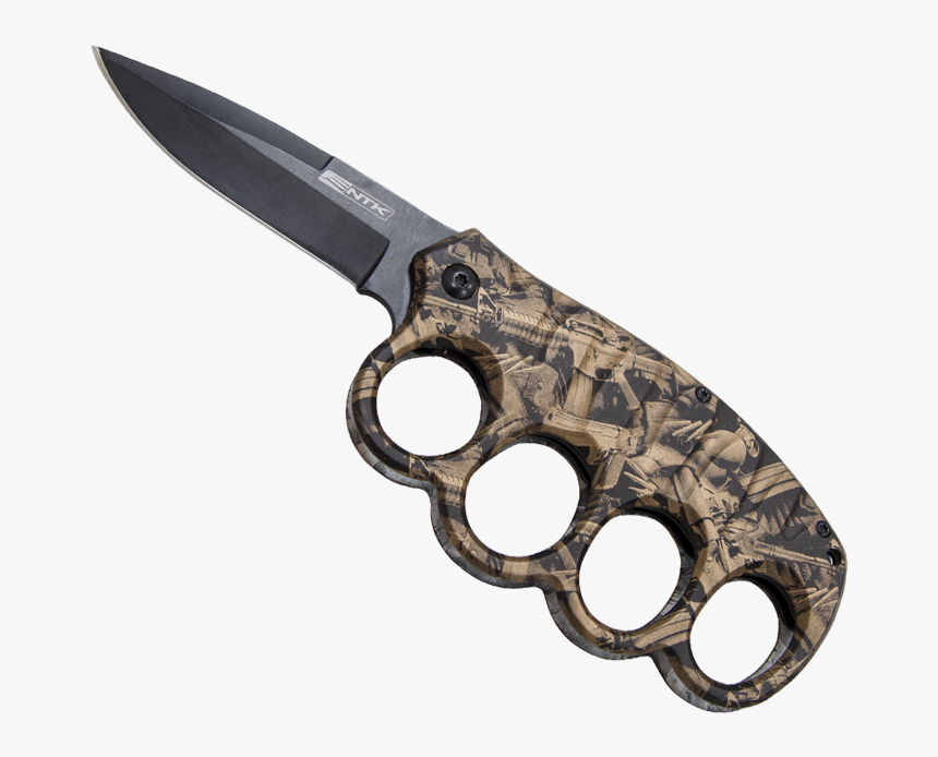 Canivete Karambit Ntk Tático Toro , Png Download - Brass Knuckle ...