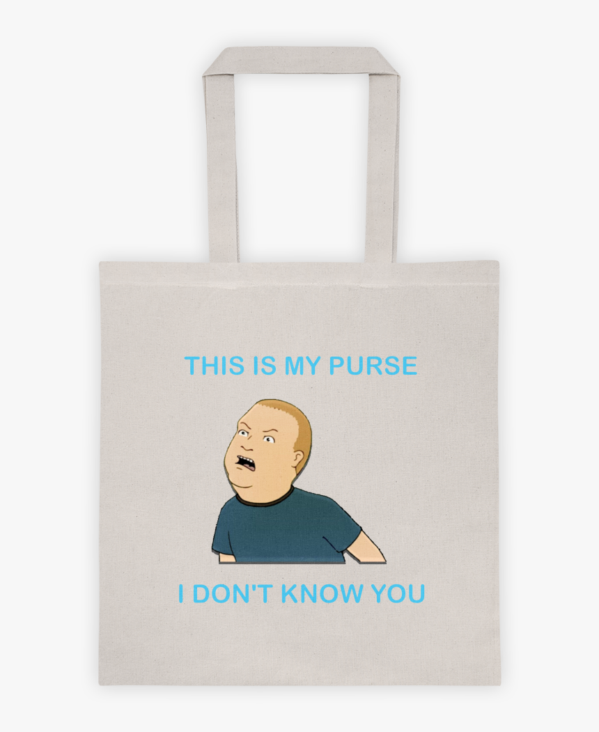 Bobby Hill This Is My Purse King Of The Hill Tote Bag - Tote Bag, HD ...