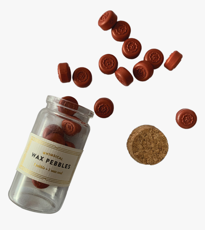 Bottled Wax Pebbles - Chocolate, HD Png Download , Transparent Png ...