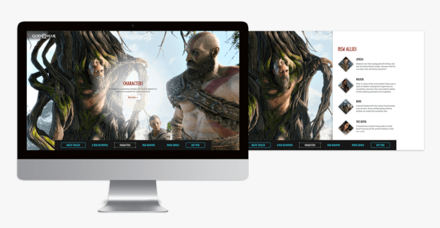 Gow Characters - God Of War Iii Downgrade, HD Png Download ...