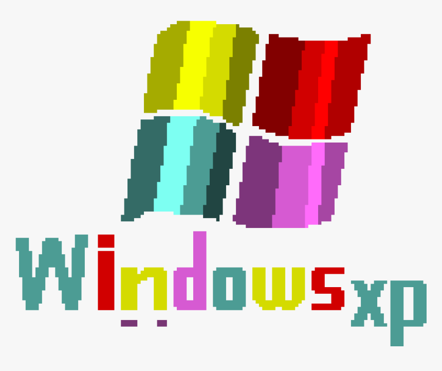 Microsoft Windows Logo Pixel Art, HD Png Download , Transparent Png ...