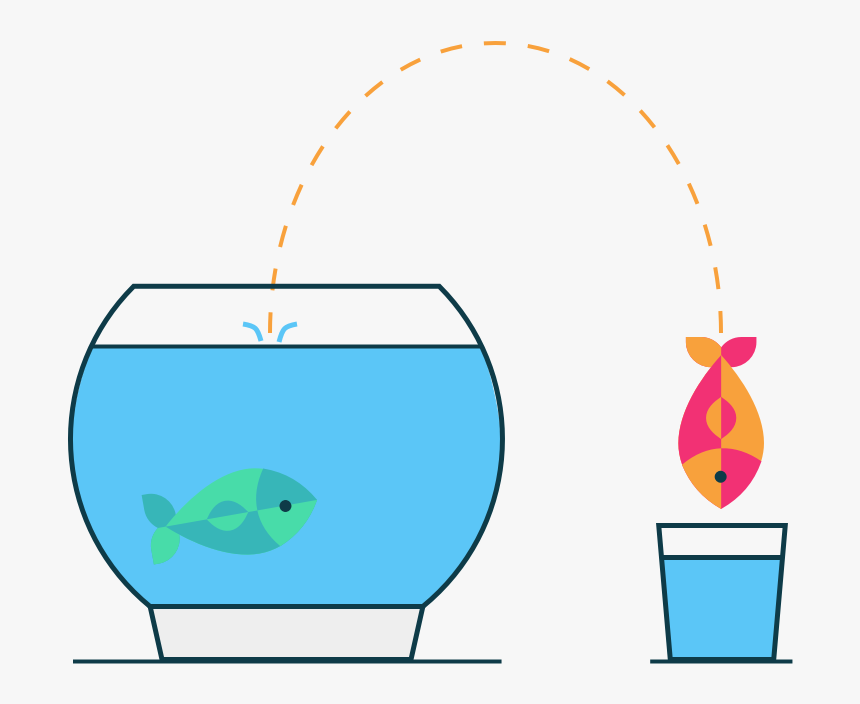 Churn Fish5 - Cartoon, HD Png Download , Transparent Png Image - PNGitem