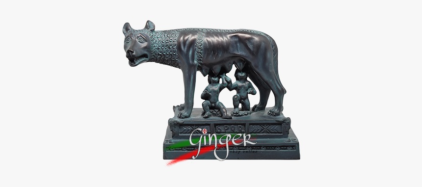 Roma, Lupa Capitolina, Lupa Di Romolo E Remo - Statue, HD Png Download ...
