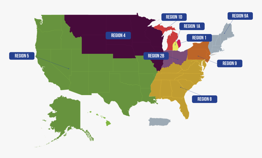 Choropleth Map Of Us, HD Png Download , Transparent Png Image - PNGitem