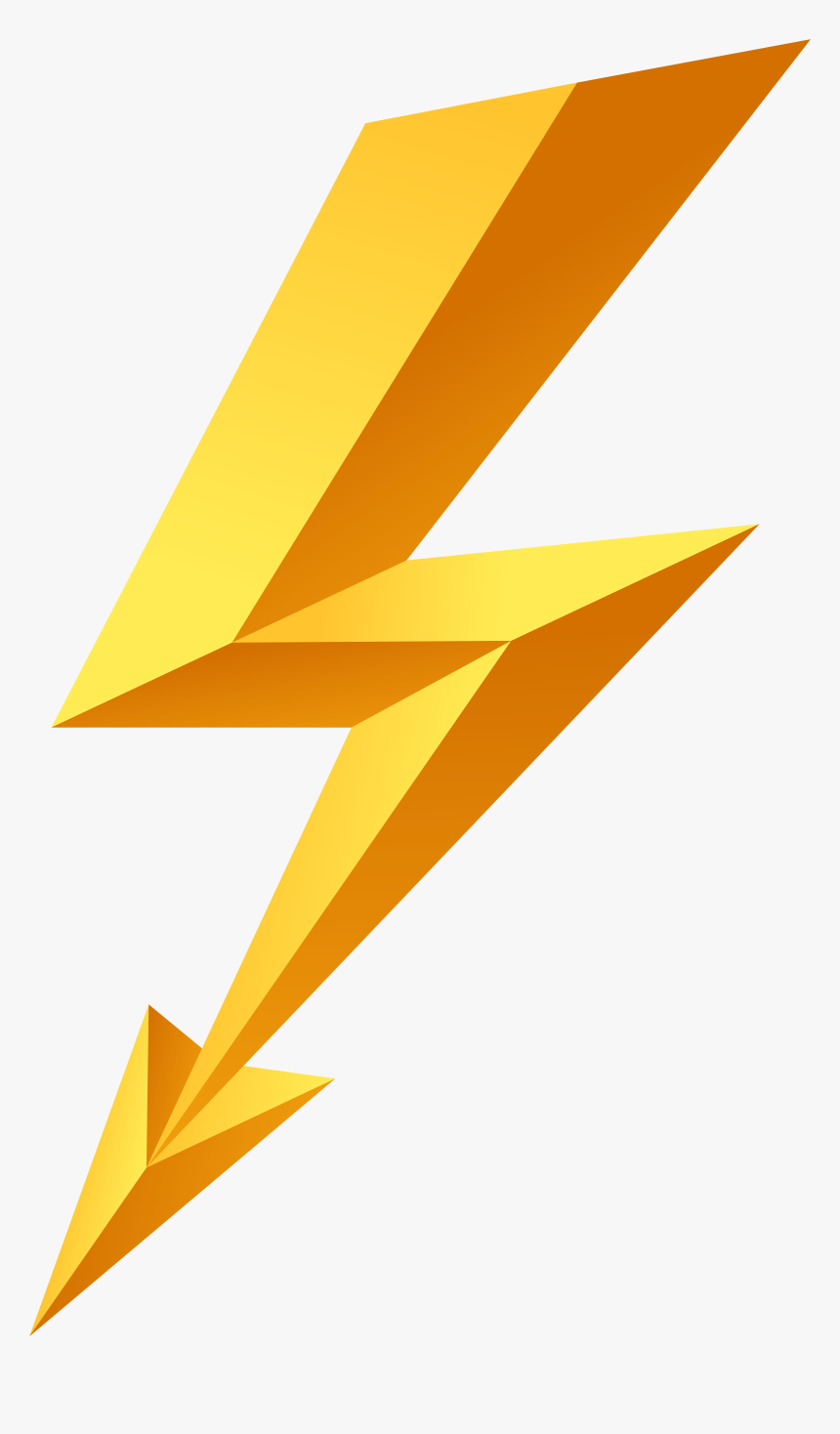 Thunder Icon Png Clip Art - Triangle, Transparent Png , Transparent Png ...