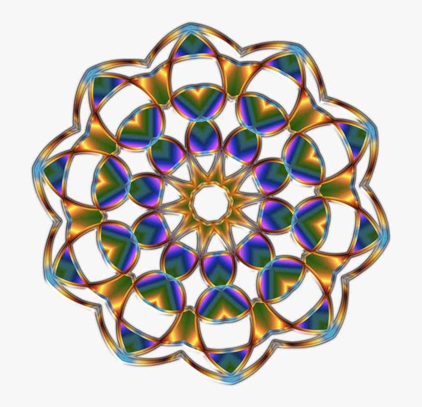 Art,symmetry,circle - Drawing, HD Png Download , Transparent Png Image ...