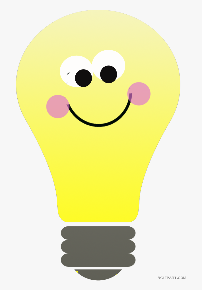 Thinking Light Bulb Clipart - Bulb For Kids, HD Png Download ...