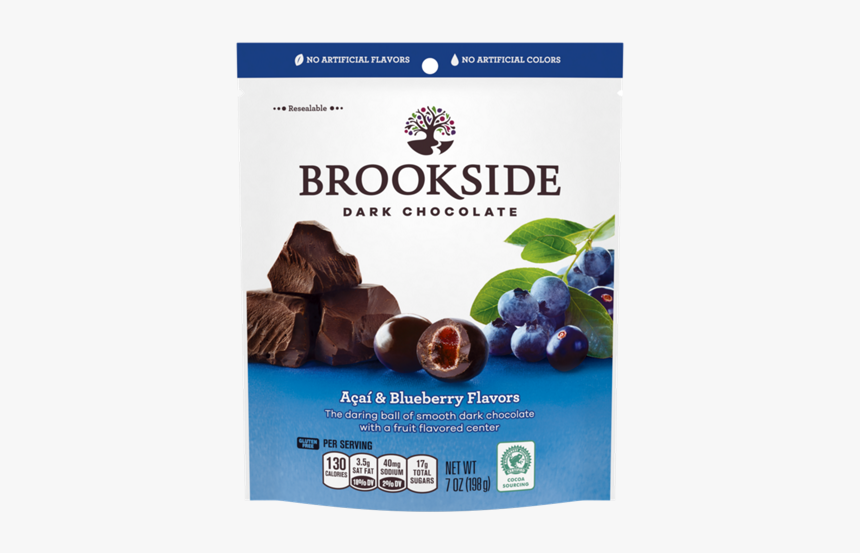 Brookside Dark Chocolate - Brookside Blueberries, HD Png Download ...