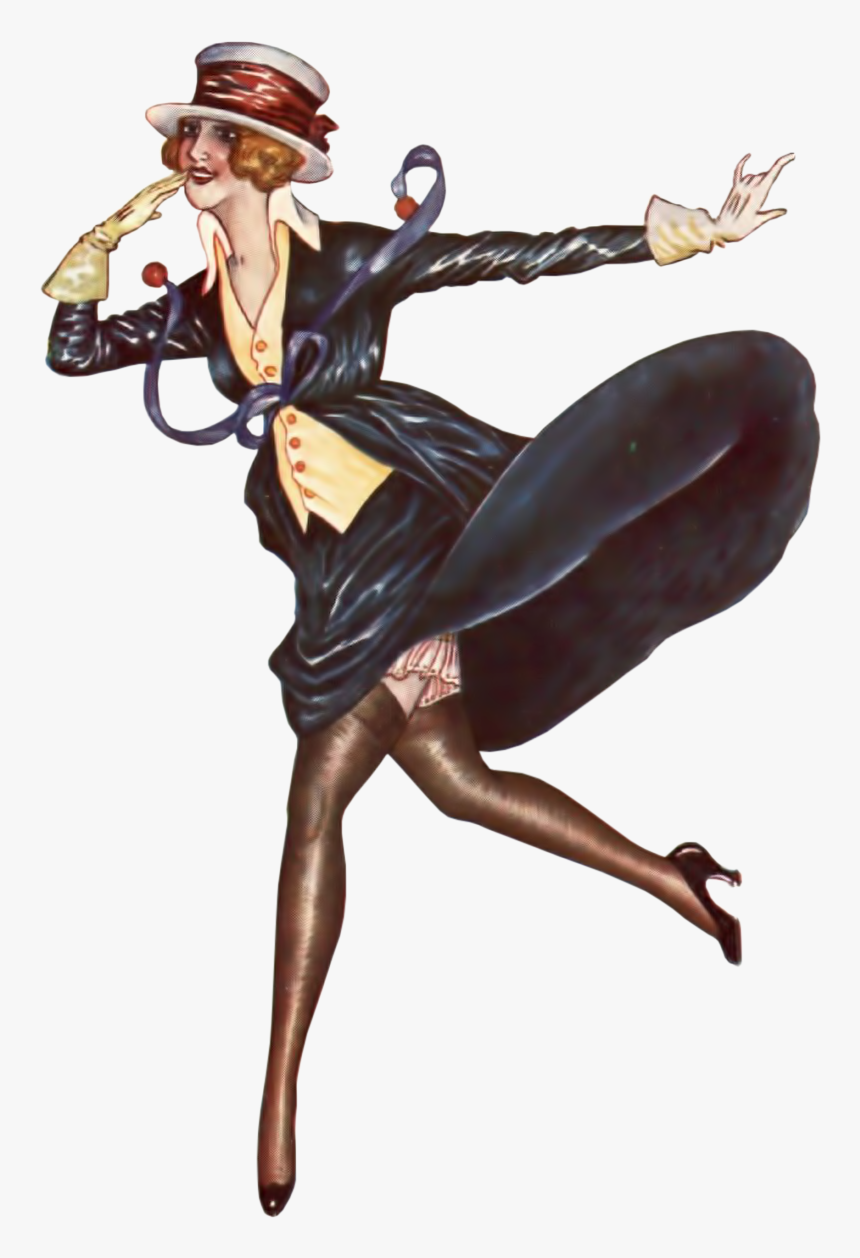 Png1373 - Vintage Pin Up Transparent, Png Download , Transparent Png ...