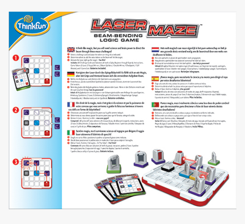 Laser Maze Class - Thinkfun Laser Maze Logic Game And Stem Toy, HD Png ...