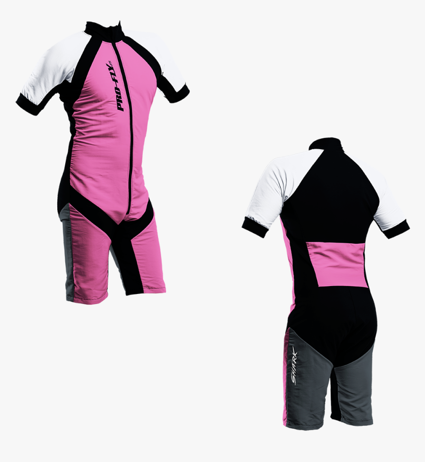 Shark Pink White Charcoal - Pro Fly Suits, HD Png Download ...