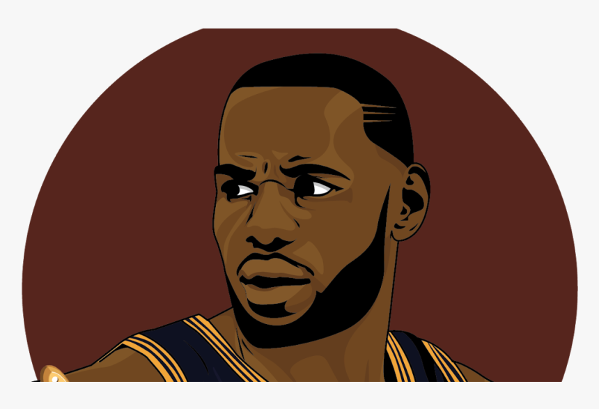 Transparent Lebron James Face Png - Illustration, Png Download ...