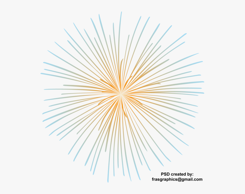 Blue Fireworks Png - Transparent Firework Vector Png, Png Download ...