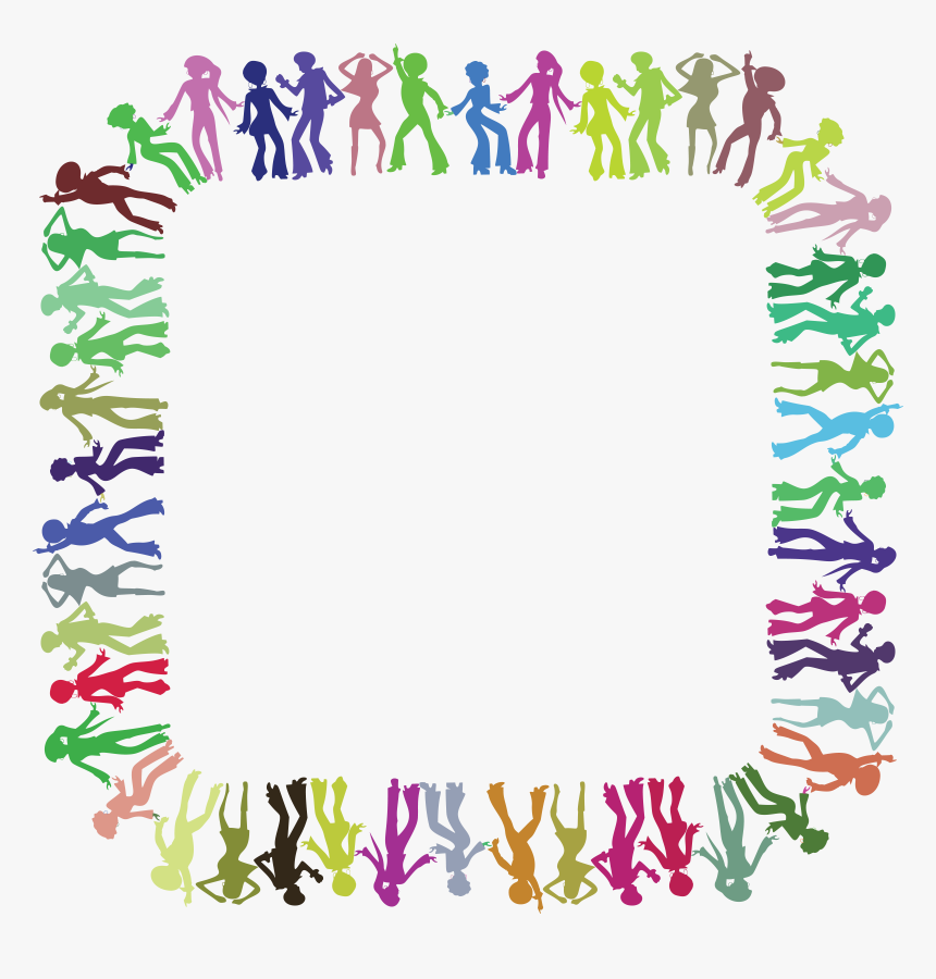 Galaxy Clipart Border - Border Design For Dance, HD Png Download ...