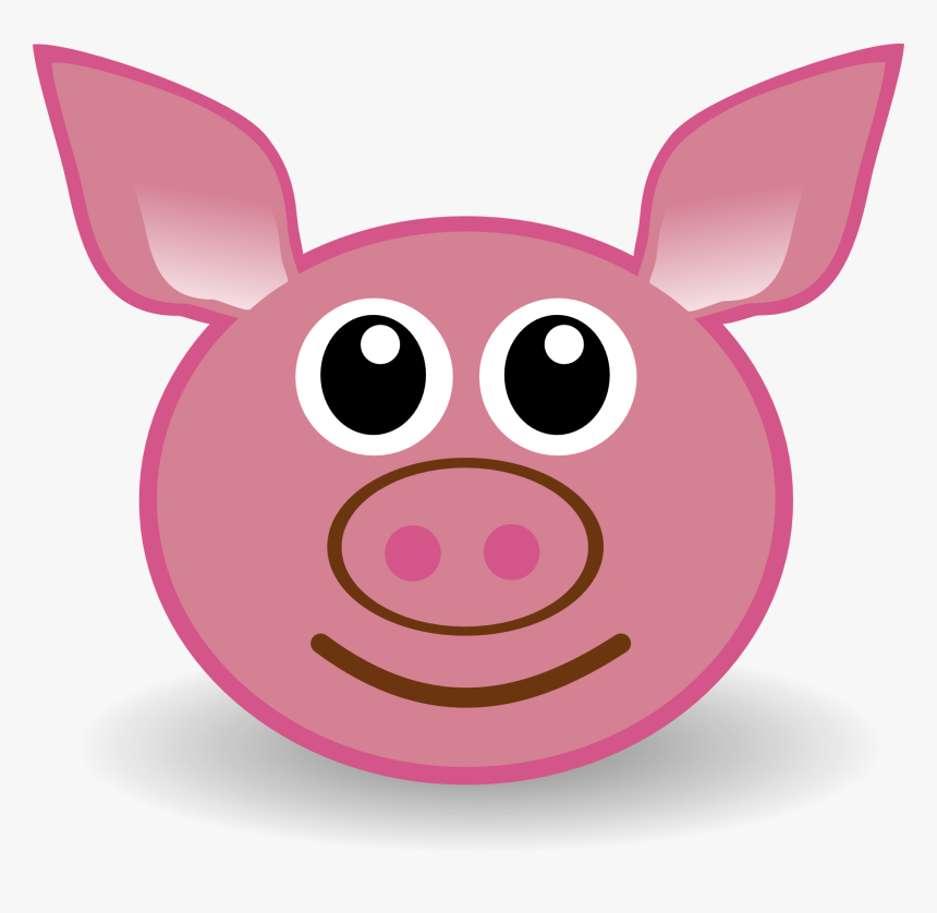 Cartoon Pig Faces - Pigs Cartoon Face, HD Png Download , Transparent ...