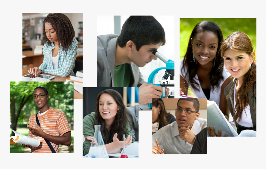 High School Student Collage - Collage, HD Png Download , Transparent ...