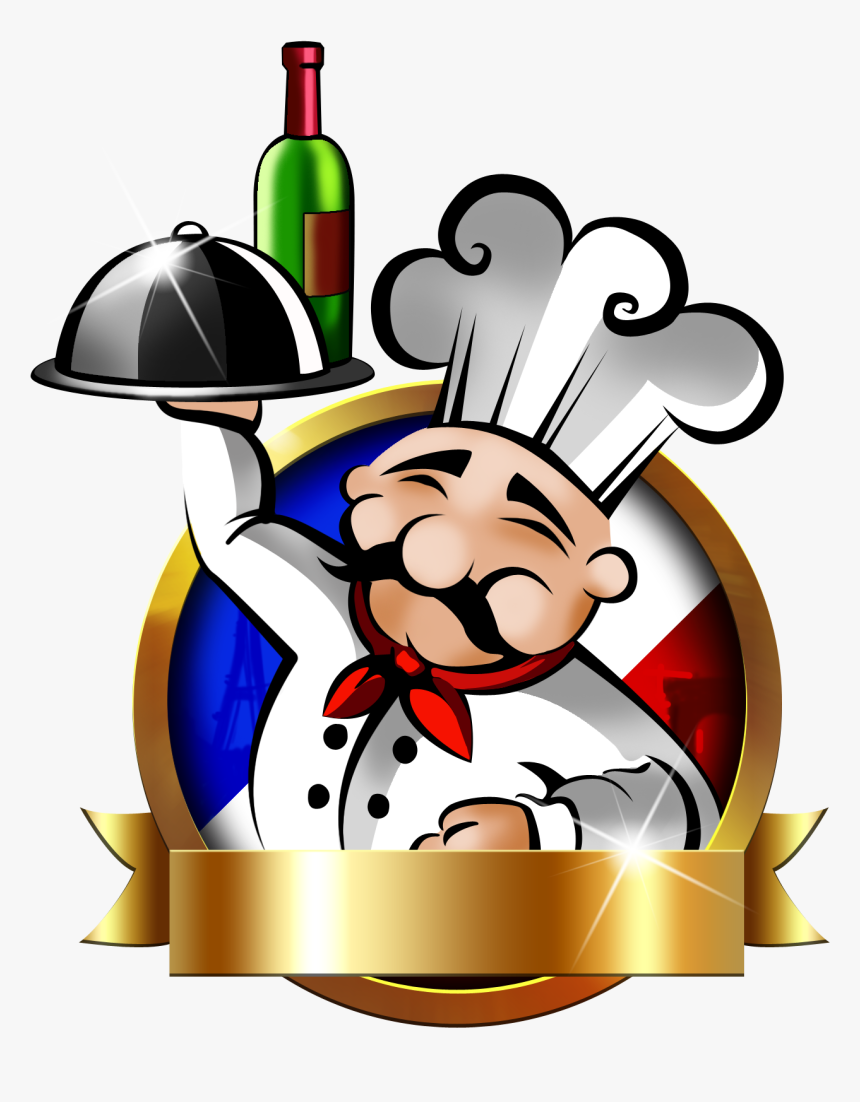 6 Images - Cartoon French Chef, HD Png Download , Transparent Png Image ...