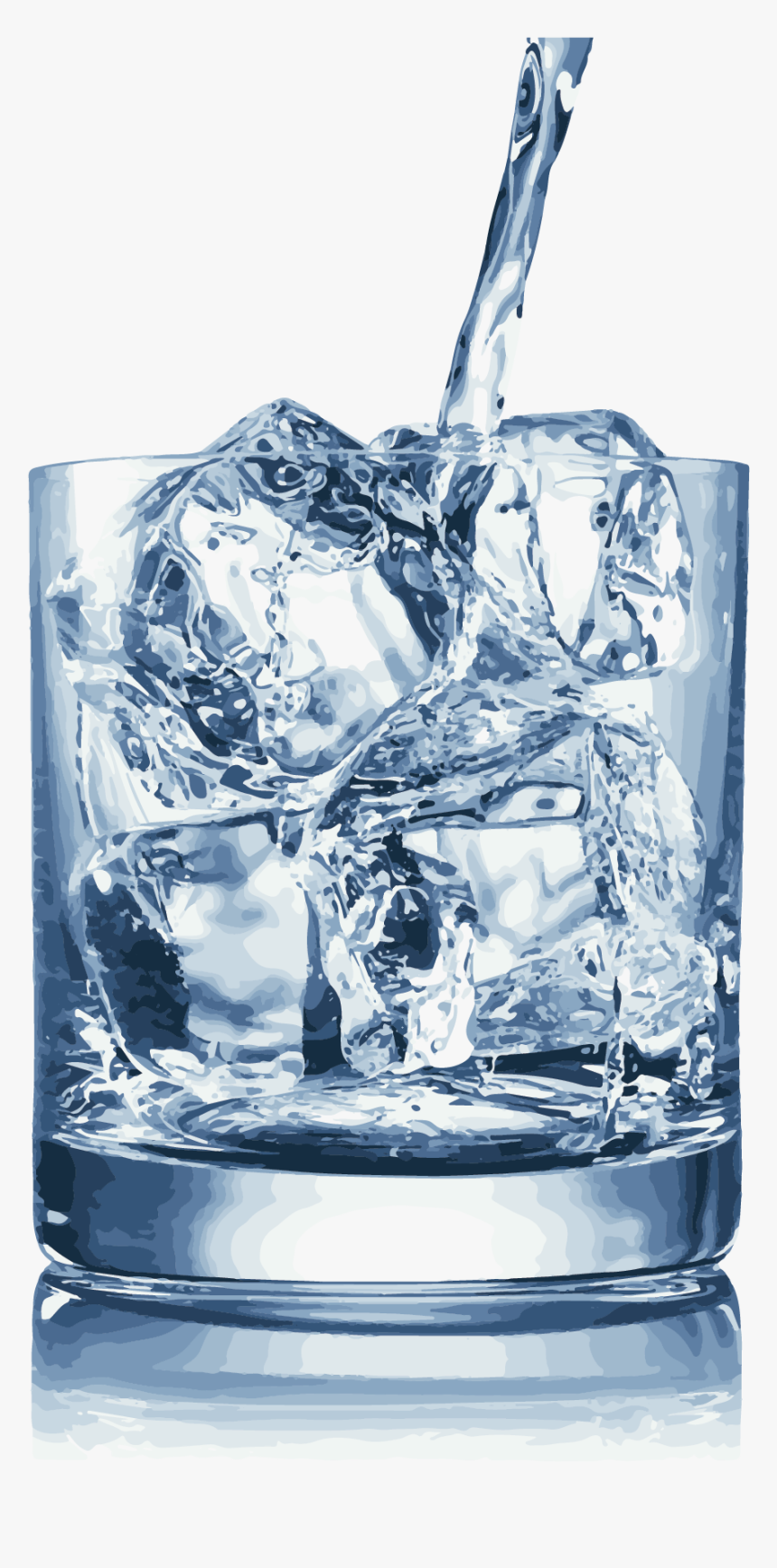 Cups And Ice Transprent Png Free Download - Cup Of Ice Cubes ...