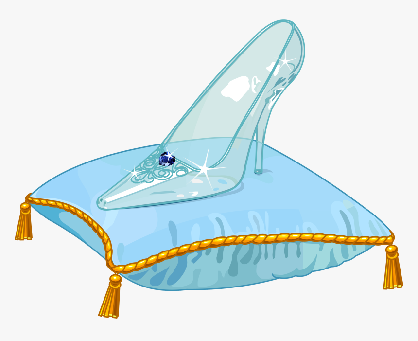 Cinderella Glass Slipper Png Vector Clipart Image - Cinderella Glass ...