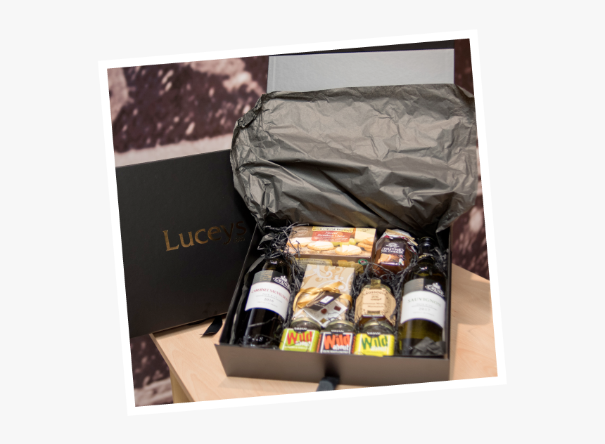 Luceys Good Food Gift Box For Christmas - Confectionery, HD Png ...