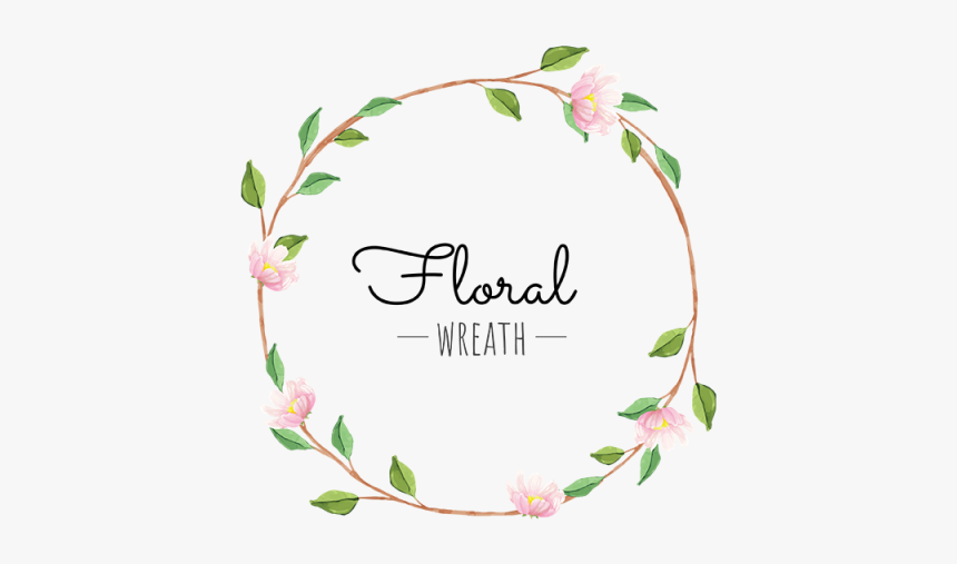 Quarter Flower Wreath Clipart, HD Png Download , Transparent Png Image ...