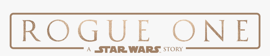 Star Wars Rogue One Title, HD Png Download , Transparent Png Image ...