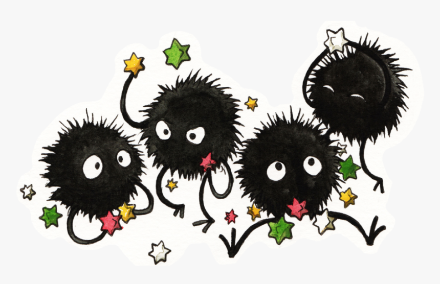 Soot Sprite Png - Soot Sprite Spirited Away Transparent, Png Download ...