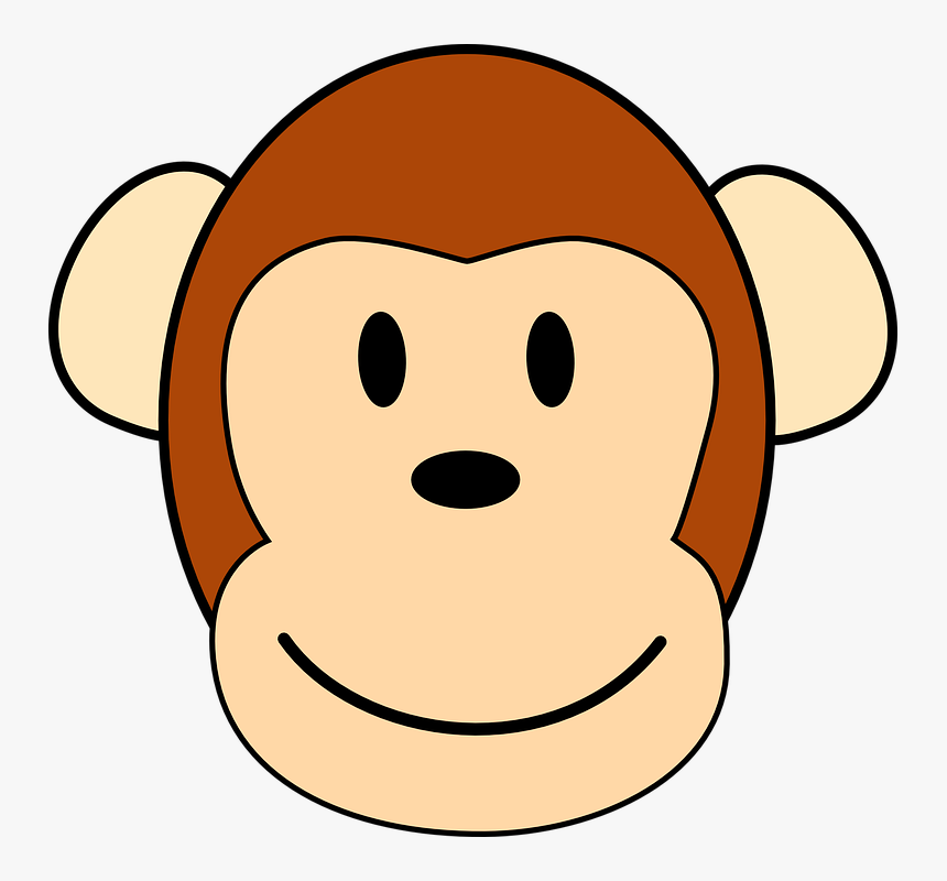 Monkey Face Clipart, HD Png Download , Transparent Png Image - PNGitem