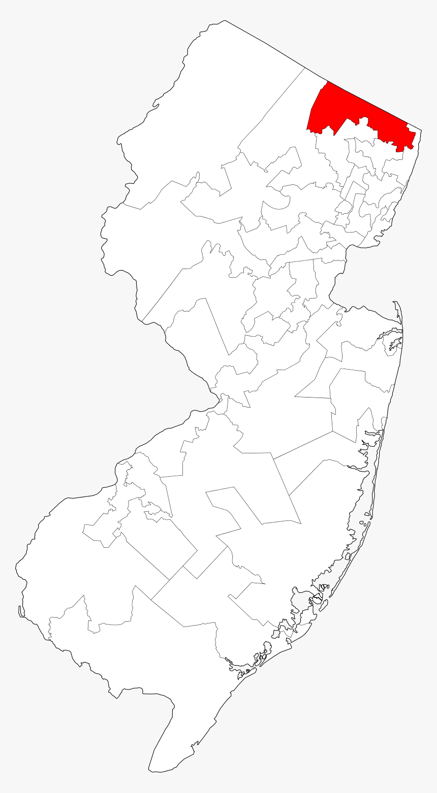 District 39 S Office On The Road - Map Of New Jersey, HD Png Download ...