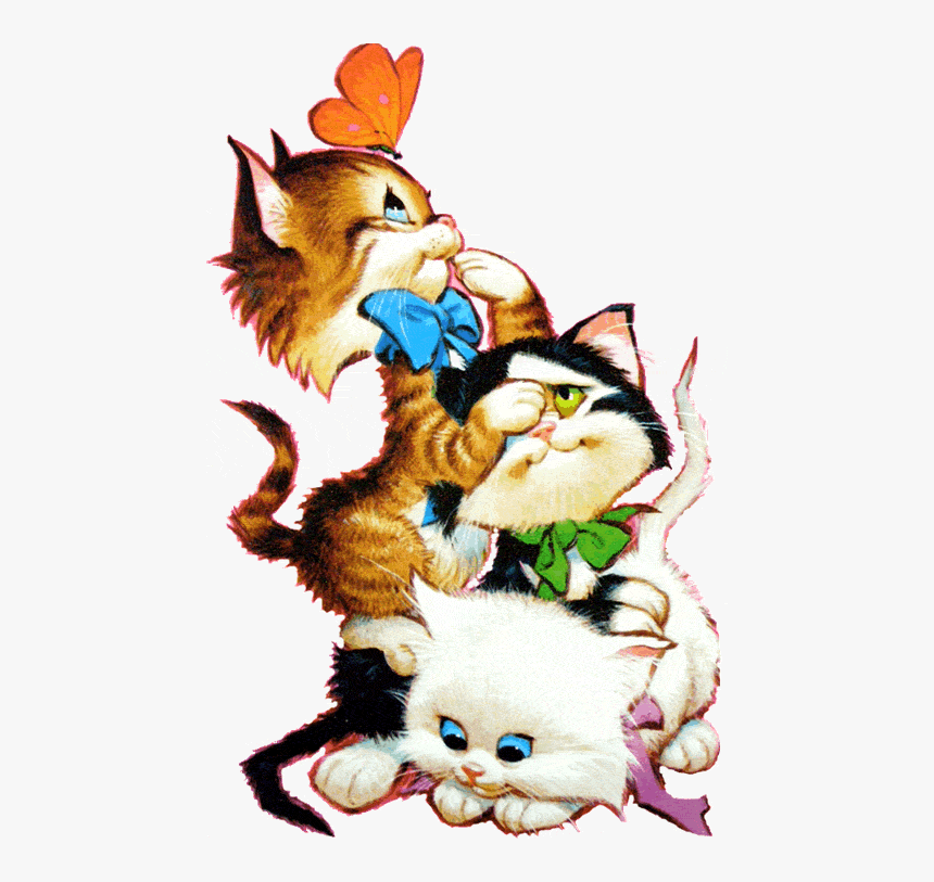 494 Views Kitten Cartoon, Cat Clipart, Kitten Images, - Clip Art Funny ...