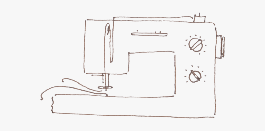 Icon Sewing - Technical Drawing, HD Png Download , Transparent Png ...