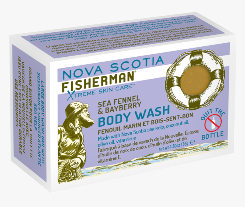 New Body Wash Bar - Fisherman Body Wash, HD Png Download , Transparent ...