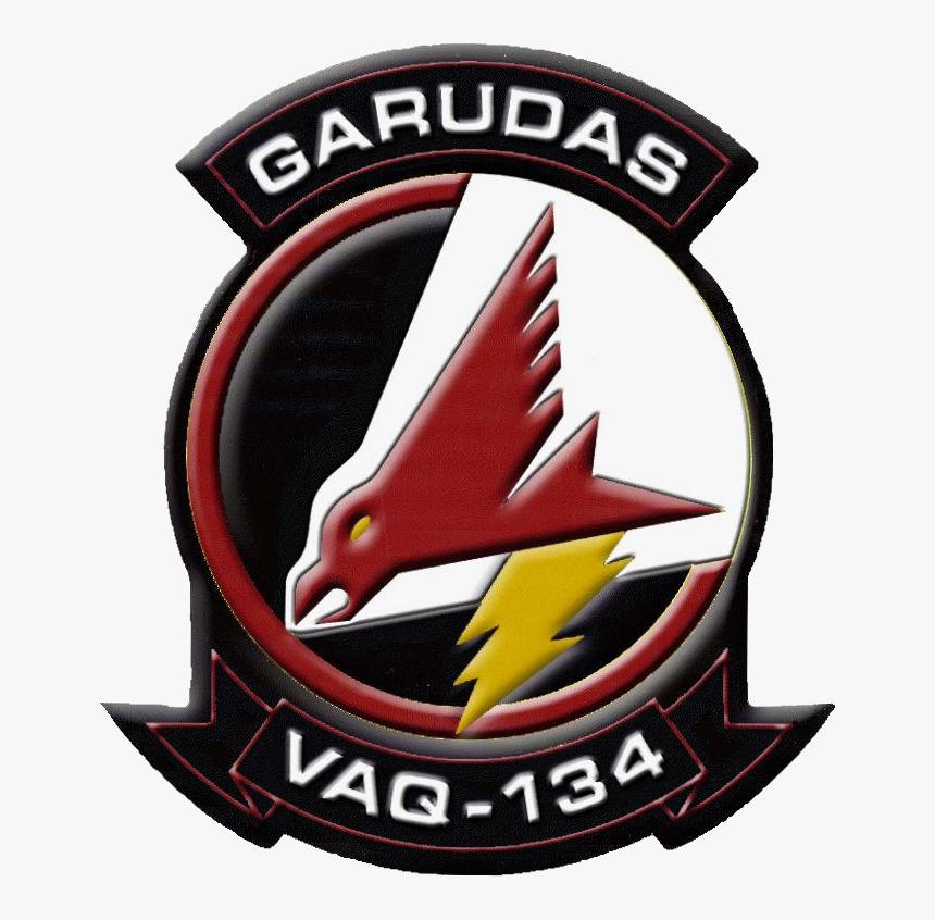 Electronic Attack Squadron 134 Inisgnia 1969 - Vaq 134 Garudas, HD Png ...