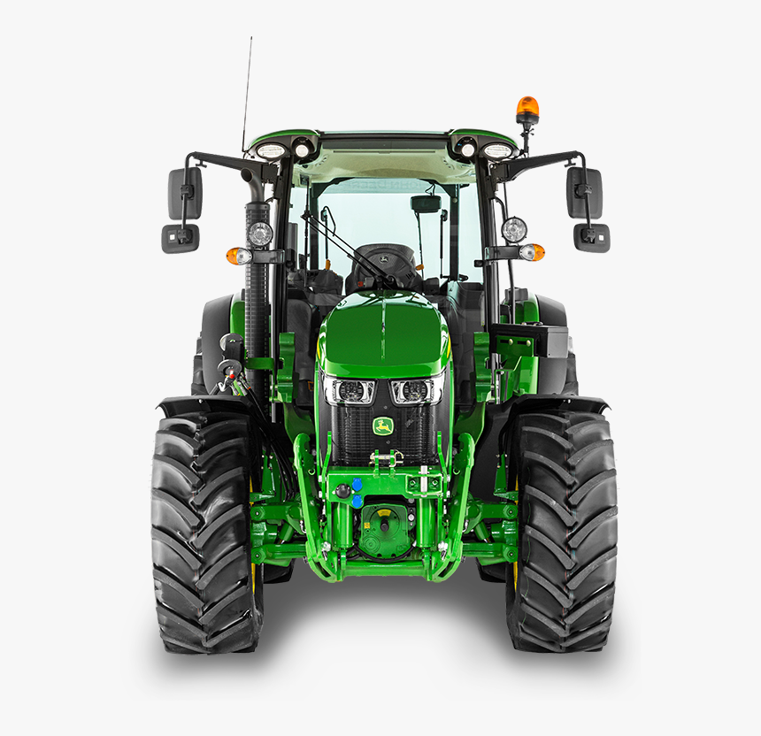 John Deere 5r 2018 , Png Download - Front View Of John Deere Tractor ...