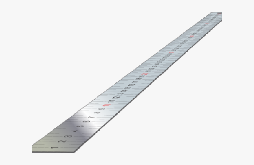 Ruler Clipart Transparent Background - Steel Ruler Transparent, HD Png ...