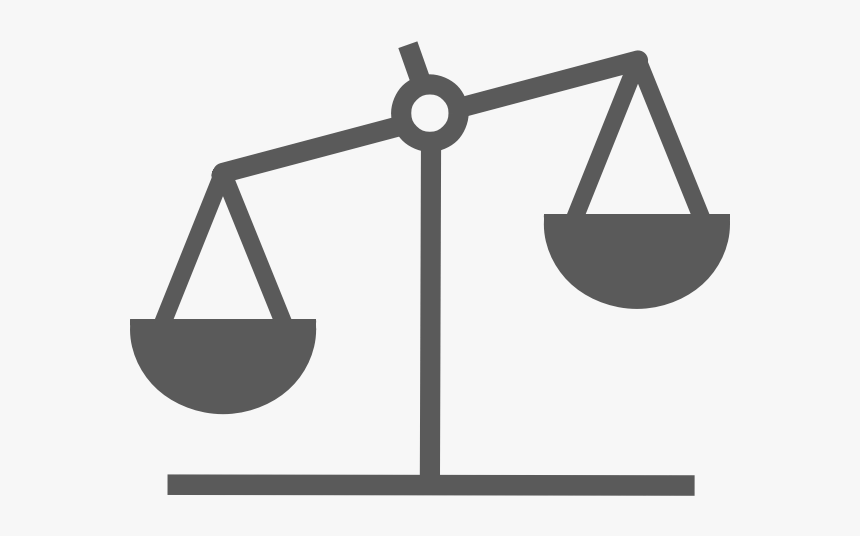 Vector Image Of Weighing Scales Icon - Cost Vs Benefit Scale, HD Png ...